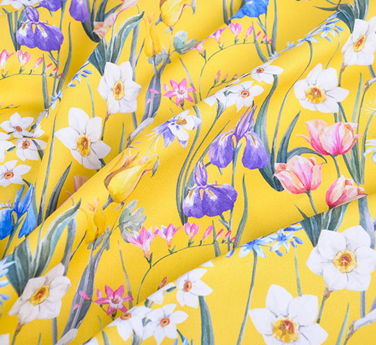 Easter Bunny design fabric - CottonBee